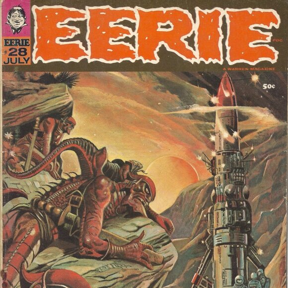 Accents | 197 Vintage Warren Comic Book Magazine Eerie 28 | Poshmark